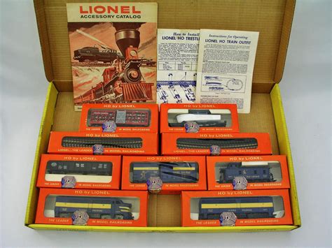 Lionel 1959 Alaska Railroad Ho Train Set No 5729 Ab Diesel Freight