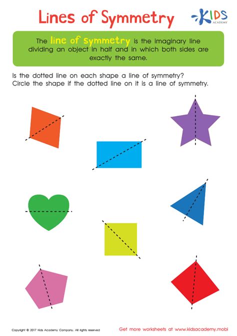 Symmetry 4th Grade Worksheets