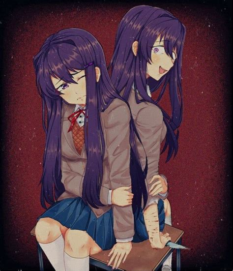 Ddlc Yuri Yuri Literature Club Anime