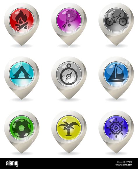 Color Map Pointer Stock Photo Alamy