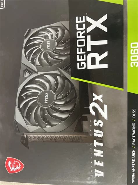 Msi Geforce Rtx 3060 12gb Gddr6 Scheda Grafica 3xdp Hdmi ‎nero Eur 280 00 Picclick Fr