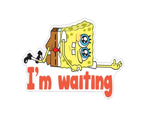 Spongebob Waiting For A Text