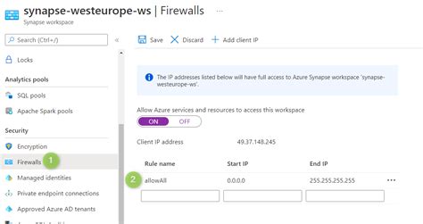 Verschieben Eines Azure Synapse Analytics Arbeitsbereichs Aus Einer