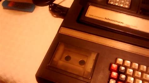 Intellivision Keyboard Component Tape Deck Test Youtube