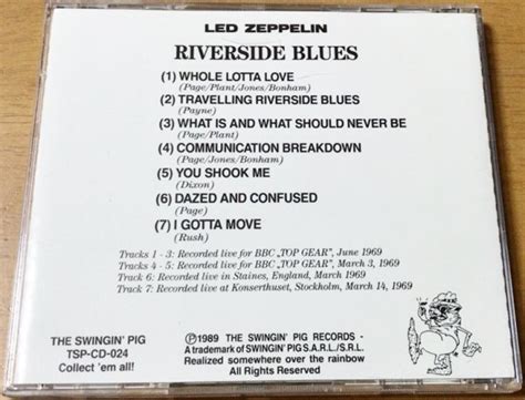 Yahooオークション Led Zeppelin レッド・ツェッペリン Riverside B