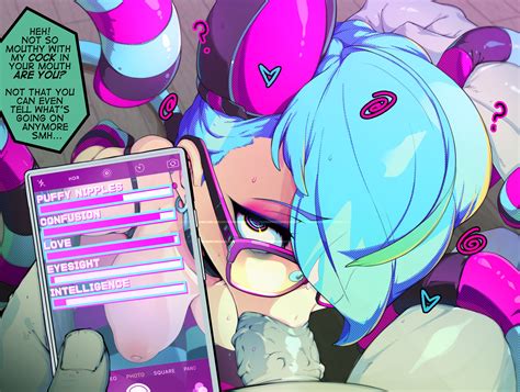 Rule 34 Attribute Slider Blowjob Blue Hair Dubious Consent Female