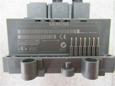 Siemens 6es7141 1bf12 0xb0 Basic Module Bm 141 Et 200x Ebay