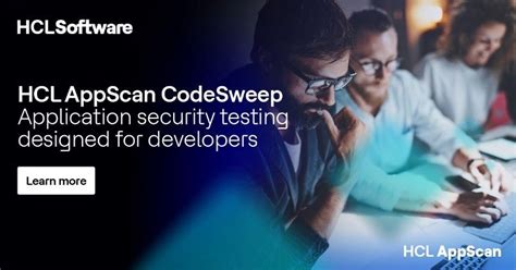 Hclsoftware On Linkedin Hcl Appscan Codesweep