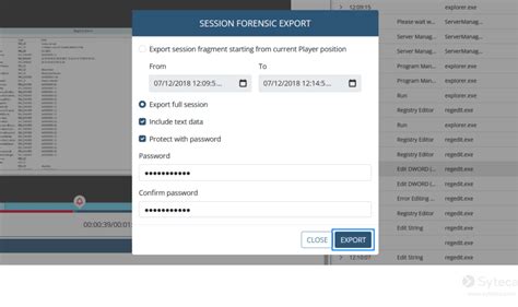 RDP Session Recording Monitoring With Syteca Syteca