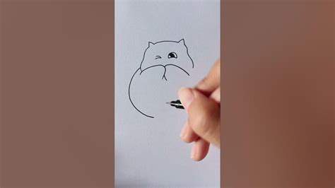 5cat Draw🍒 Art Sketch Drawing Youtube