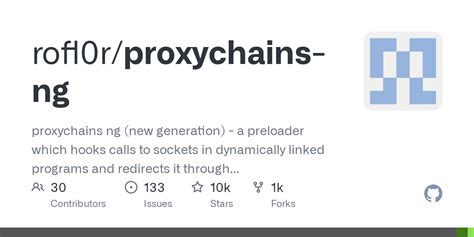Issues · Rofl0rproxychains Ng · Github