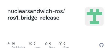 Github Nuclearsandwich Rosros1bridge Release