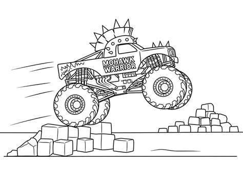 Printable Monster Jam Coloring Page Download Print Or Color Online
