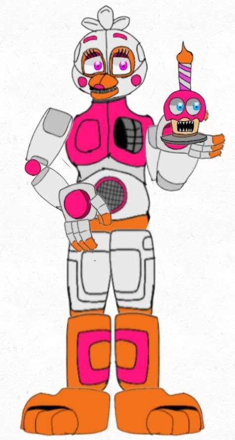 Funtime Chica Ucn By Endlesspossum On Deviantart