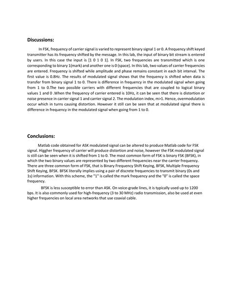 Askfsk And M Psk Using Matlab Pdf