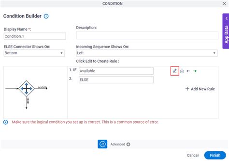 Example Configure A Condition Activity Compare Leave Hours