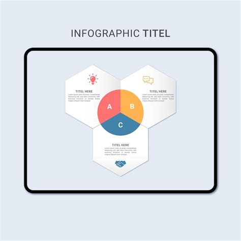 Premium Vector Polygon Infographic Template