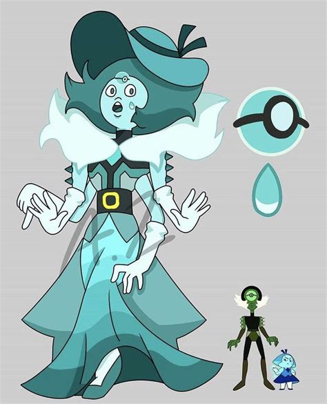 Nephrite And Aquamarine Turquoise Zircon Steven Universe Characters