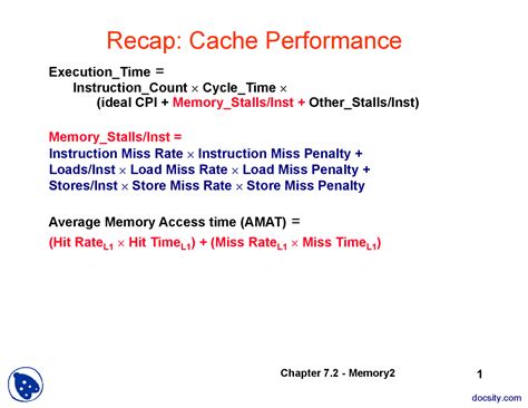 Memory Part 2 Assembly Language Programming Lecture Slides Docsity