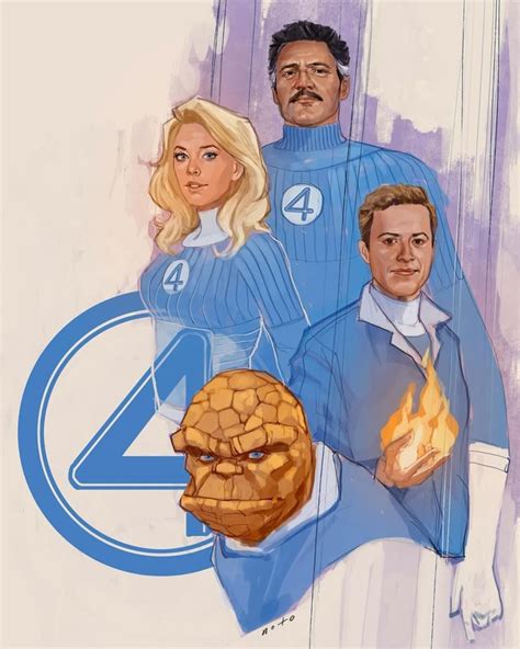Fantastic 4 Fanart Fantastic Four 2025 Art Fantastic 4 Fan Art The