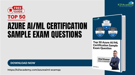 Free Guide Top 50 Azure Aiml Certification Sample Exam Questions
