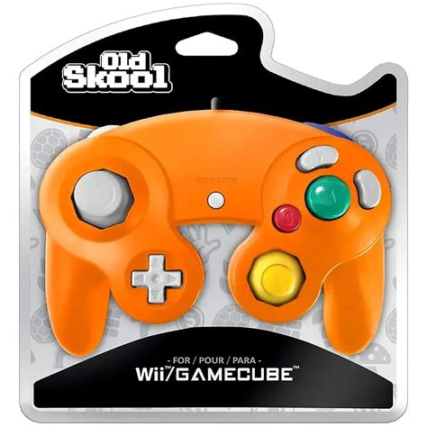 Nintendo Wiigamecube Spice Orange Controller Old Skool — Poggers