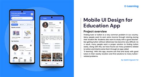 Mobile User Interface Design For Tutor Application Behance
