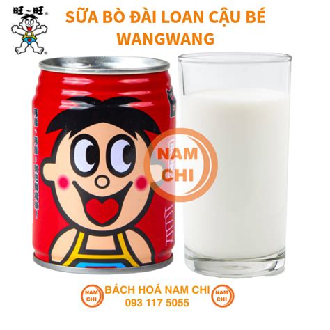SỮa BÒ ĐÀi Loan Wangwang CẬu BÉ ĐÀi Loan SỮa ĐẬu NÀnh Lon 245ml Sữa Quốc Dân Xứ Trung Shopee