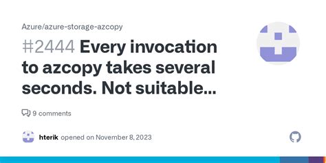 Every Invocation To Azcopy Takes Several Seconds Not Suitable For Uploading Many Small Files In