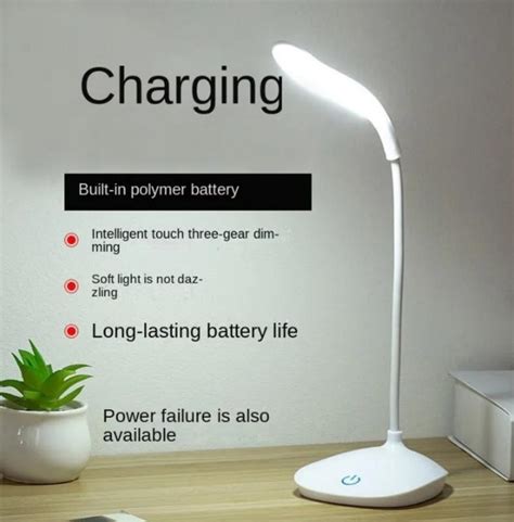 Настольна Led лампа на аккумуляторе — цена 175 грн в каталоге