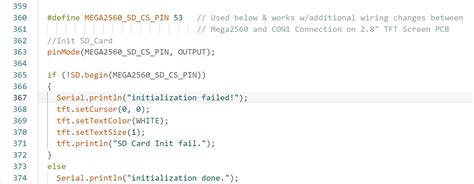 Elegoo 28 Tft Touch Screen Wmicro Sd Card Usage Uno Vs Mega2560 Displays Arduino Forum