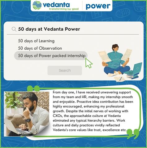 Rahul Meena On Linkedin 🌟 50 Days At Vedanta Power A Journey Of
