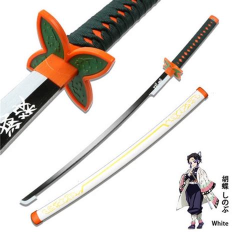 Jual Pedang Kayu Anime Demon Slayer Shinobu Cosplay Sword Shopee