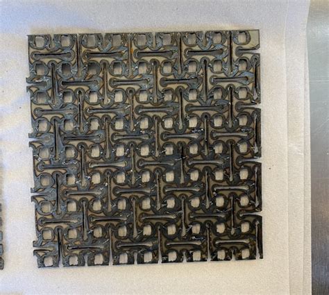 Plasma Cut Pattern On Steel Crafthub European Project