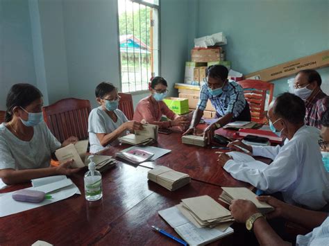 ကျိုက်မ ရောမြို့တွင် နိုင်ငံခြားကြိုတင်မဲ လက်မှတ်များအား ပါတီကိုယ်စားလှယ်များ ရှေ့ မှောက်တွင