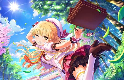 Hd Wallpaper Anime The Idolmster Cinderella Girls Rika Jougasaki