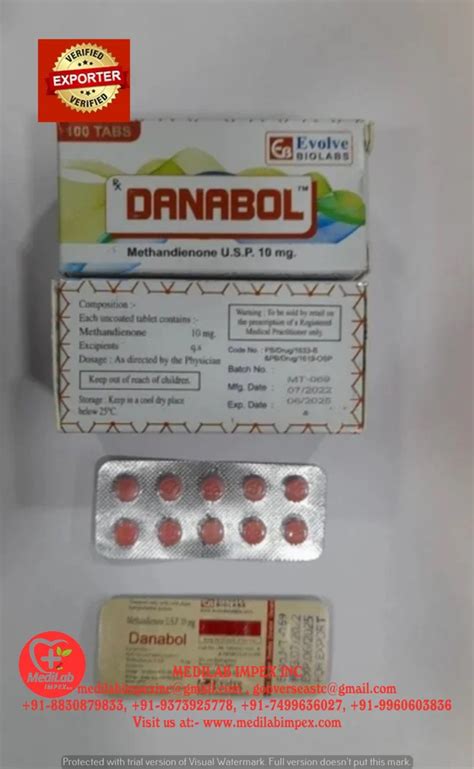 Danabol 10 Mg Tablets At Rs 50stripe Dianabol In Nagpur Id