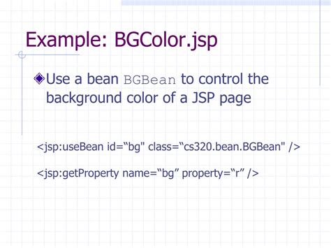 Ppt Cs320 Web And Internet Programming Java Beans And Expression Language El Powerpoint
