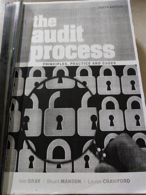 The Audit Process Textbook Hobbies And Toys Books And Magazines