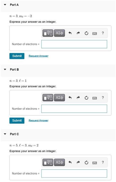 Solved N3mℓ−2 Express Your Answer As An Integer Part B