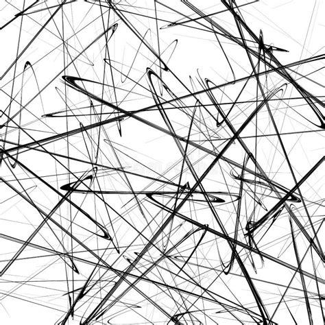 Artistic Pattern With Curvy Distortion Effect Abstract Geometric Art Stock Vector