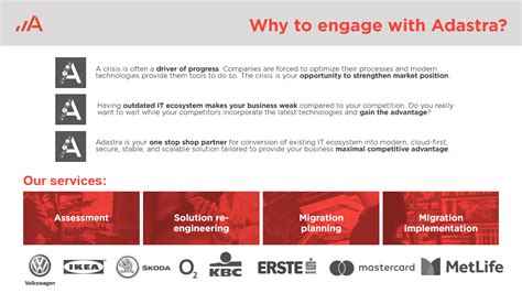 Enterprise It Architecture Healthcheck And Migration To Modern It Set Up