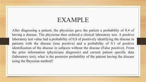 Bayesian Theory With Examples And Formulspdf