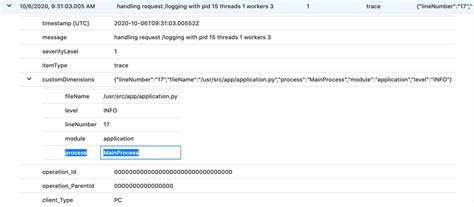 Unable To Use Azureloghandler Into A Gunicornflask App · Issue 957 · Census Instrumentation