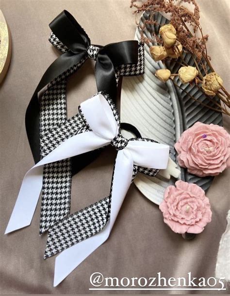 Бантики в школу гусинаялапка вшколу бант акссуардляволос ручнаяработа Изящные банты