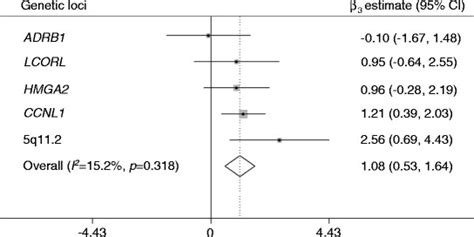 Mendelian Randomisation Estimate Of The Association Of Low Birthweight Download Scientific