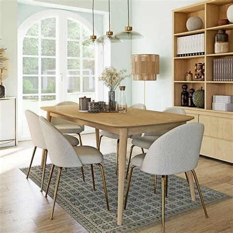 20 Chaises De Salle à Manger Pour Une Déco Ultra Tendance M6 Deco Fr