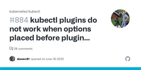 Kubectl Plugins Do Not Work When Options Placed Before Plugin Name