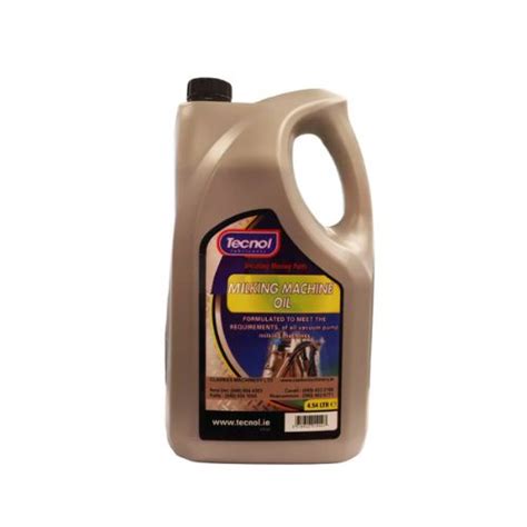 Tecnol Milking Machine Oil 4.5 Litre - Clarke Machinery Parts Direct