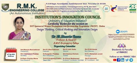 Dr Jaison B Professor On Linkedin Workshop On Design Thinking